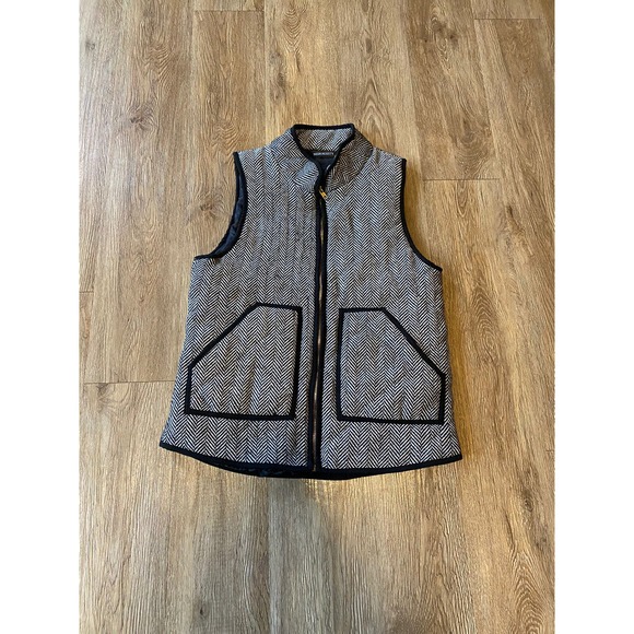 Merokeety | Jackets & Coats | Merokeety Herringbone Quilted Puffer Vest ...